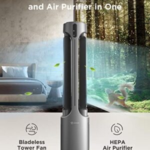 AIRMATE Bladeless Fan & HEPA Filter