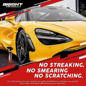 Ceramic Coating Car Wax -By Bright Formula for Cars - 3 in 1 Ceramic Spray Wax And Wash, Car Coating - Ceramic Coating Detail Si02 Spray - Ceramic Wax For Cars, Silicon Dioxide Ceramic Spray Coating For Cars