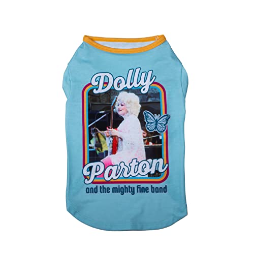 Doggy Parton Blue Dolly & The Mighty Fine Band Shirt for Pets - M (22120727)