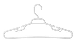 19" heavy duty giant plastic hangers - 6pc