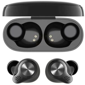 Lotus T1 True Wireless Bluetooth Earbuds with Microphone - in-Ear Bluetooth Headset Premium Sound with Deep Bass (White)