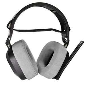 Upgrade Thickened Ear Pads,corsair Replacement Ear Cushion for CORSAIR HS80 RGB Wireless headphones ear cups (flannel ear pads)