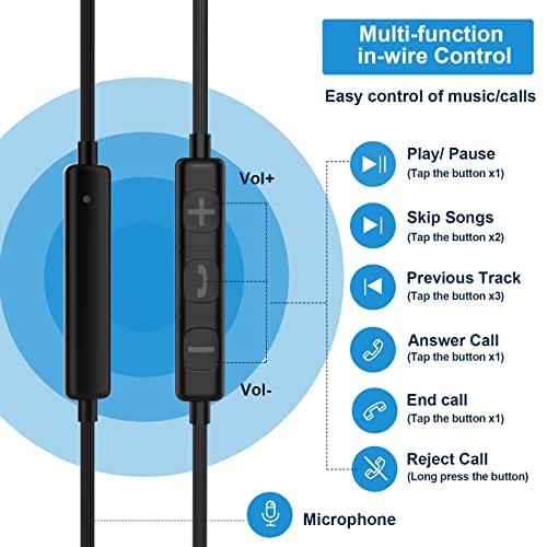 COOYA USB C Headphone Type C Wired Earbuds for Samsung Galaxy S23 S22 Ultra S21 A53 S20 FE Note 20 Flip5 4 DAC HiFi Stereo Headset in-Ear Earphone with Mic for iPad Air 5th Pixel 7 Pro 6a OnePlus 10 9