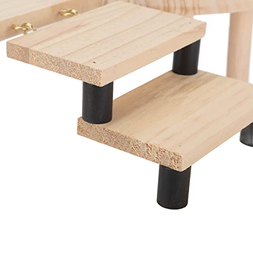 Tnfeeon Hamster Stand Platform Toys Wooden Exercise Toy Pet Landscaping Platform for Hamster Squirrel Gerbil Chinchilla