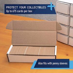 Invested Alliance 16 Trading Card Storage Boxes | Baseball / Sports Card Storage Organizer for TCG, MTG. Baseball, NBA, and Football Cards Box. Magic Card Storage Box.