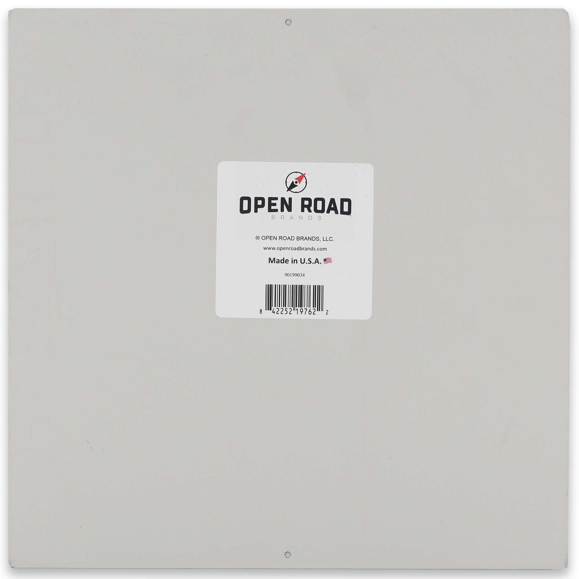 Open Road Brands Where Things Get Done Eventually Metal Sign - Funny Distressed Metal Sign for Garage, Shop or Office