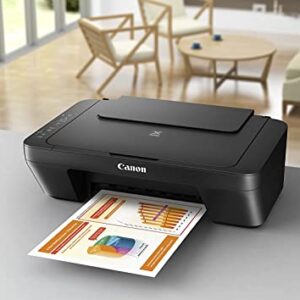 Canon PIXMA MG Series All-in-One Color Inkjet Printer, 3-in-1 Print, Scan, and Copy or Home Business Office, Auto Scan Mode, Bonus Set of NeeGo Ink and 6 Ft NeeGo Printer Cable