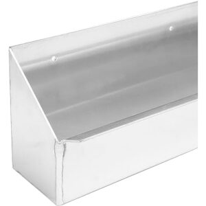 Extreme Max 5001.6194 Wall-Mount Aluminum Aerosol Storage Shelf for Enclosed Trailer Shop Garage Storage - 8-Can Capacity, Silver