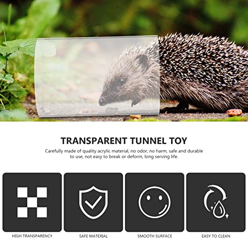 Mipcase Rabbit Toys Rabbit Toys Chinchilla Tunnel 3 Pieces Hamster Tube Pet Squirrel Tunnel Rat Tunnel Tunnel for Dogs Hamster cage Tunnel Tube Toy Bunny Toys Bunny Toys