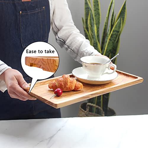 Ottoman Tray, Ideaolives Meat and Cheese Board - Olive Wood Cheese Trays Platter 15"X7.2", 100% Natural Handmade Snack Board Charcuterie Gift Serving Tray