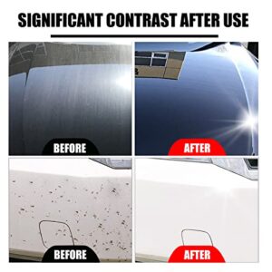 3 in 1 High Protection Ceramic Coating Nano Spray, Car Coating Wax Polishing Spray, Plastic Refresher, Fast Fine Scratch Repair(2Pcs*100ml+2 Towel)