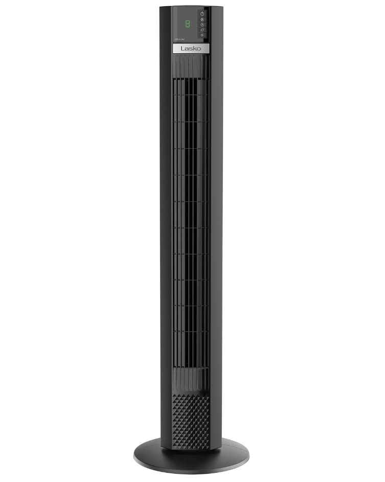 Lasko 48" Ultra Air Tower Fan with 4 Speeds, Timer, Night Setting and Remote Control, Ideal for Home and Office (T48339) (Renewed)