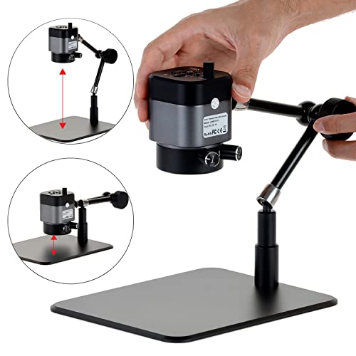 1080p 2MP HDMI Digital Microscope with 11" Articulating Arm