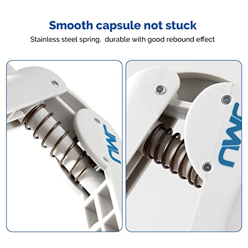 JMU Dental Composite Gun Dispenser Applicator Autoclavable, Comes with 5 Unidose Copsules Cartridge Tips, Plastic Caps