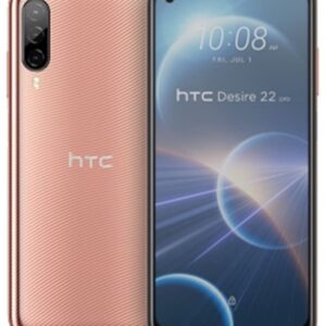 HTC Desire 22 Pro 5G 128GB 8GB RAM Factory Unlocked (GSM Only | No CDMA - not Compatible with Verizon/Sprint) – Gold