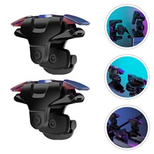 Mobile Triggers Mobile Triggers 3pcs Game Trigger Mobile Phone Game Trigger Ergonomic Gaming Handle Gamepad Handle Game Trigger Phone Shooter Controller Mobile Controller