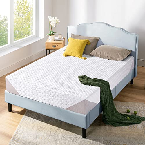 Opoiar 10 Inch King Size Mattress,Memory Foam Mattress Bed in a Box,Cooling Gel Bamboo Charcoal Infused for Pressure Relieving/Cool Sleep, Medium Firm Mattress,CertiPUR-US Certified, Made in USA