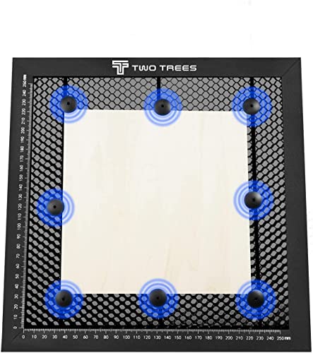 Twotrees Honeycomb Laser Bed 500x500mm Honeycomb Board 19x19 in Honeycomb Working Table for Laser Cutter Engraver (19.68” x19.68”)