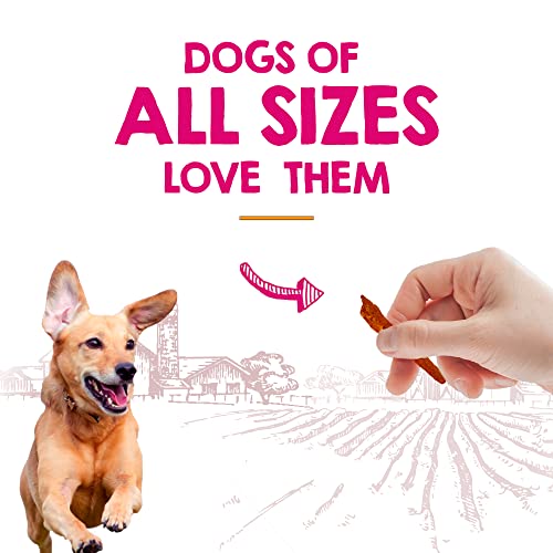 Riley's Slims Dried Sweet Potato Dog Treats - Dehydrated Chews for Dogs - Single Ingredient USA Sourced Made in The USA - 7.5 oz