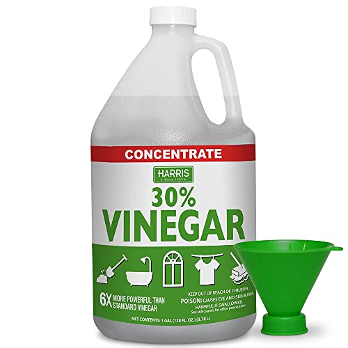 Harris 30% Vinegar, Extra Strength with Easy Fill Funnel Included (Gallon (1-Pack))