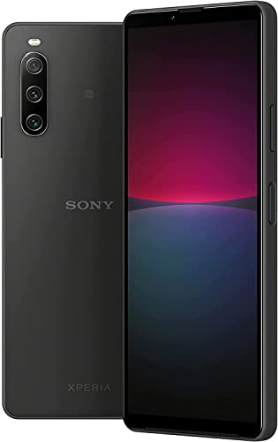 Sony Xperia 10 IV XQ-CC72 5G Dual SIM 128GB 6GB RAM Factory Unlocked (GSM Only | No CDMA - not Compatible with Verizon/Sprint) – Black