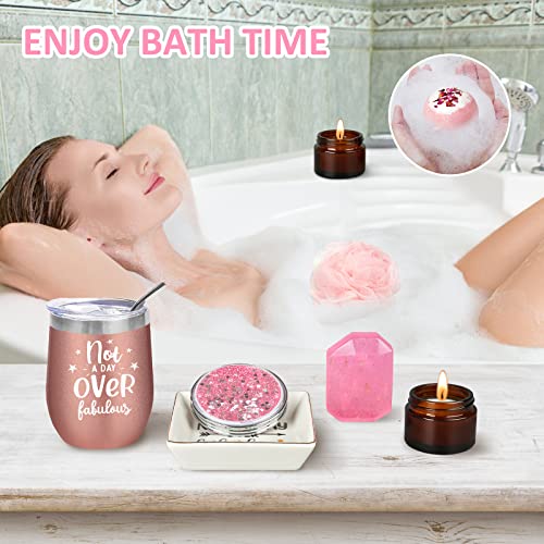 Birthday Gifts For Women-Relaxing Spa Gift Box Basket For Her Mom Sister Best Friend Girlfriend Wife, Christmas gifts Bath Set Gift Ideas - Unique Gifts for Women Who Have Everything