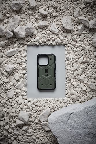 URBAN ARMOR GEAR UAG Designed for iPhone 14 Pro Case Green Olive 6.1" Pathfinder Built-in Magnet Compatible with MagSafe Charging Slim Lightweight Shockproof Dropproof Rugged Protective Cover