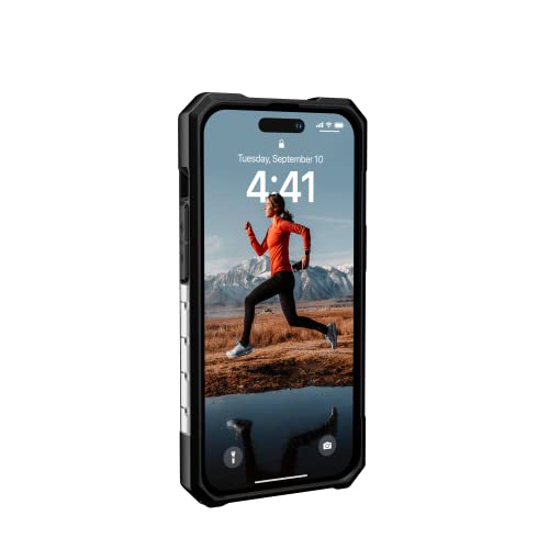 URBAN ARMOR GEAR UAG Designed for iPhone 14 Pro Case Translucent Clear Ice 6.1" Plasma Lightweight Slim Shockproof Transparent Protective Cover Compatible with Wireless Charging