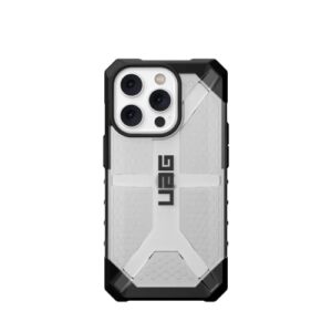 URBAN ARMOR GEAR UAG Designed for iPhone 14 Pro Case Translucent Clear Ice 6.1" Plasma Lightweight Slim Shockproof Transparent Protective Cover Compatible with Wireless Charging