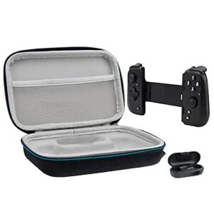 yipuvr case compatible with razer kishi v2, eva hard skin carrying case cover shock-absorbing travel protective case - bag only (black)