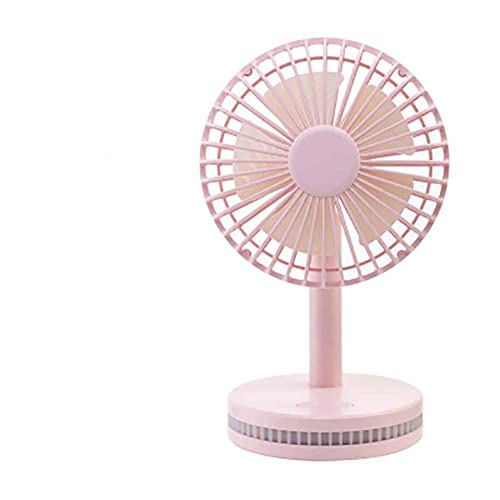 AMBAYZ Mini Handheld Fan - Portable Fan Battery Operated, 3 Speed Adjustable Hand Fan with Mirror, Makeup Eyelash Fan for Women Girls Travel Office/B