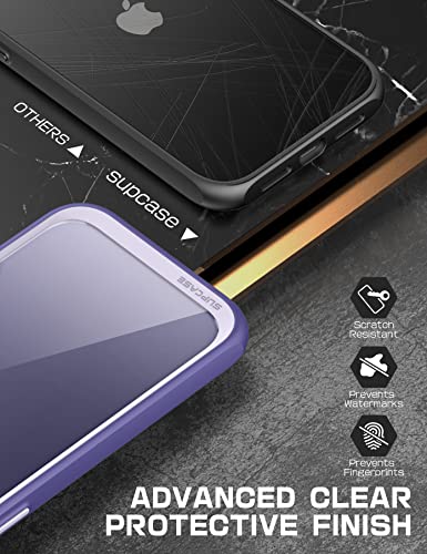 SUPCASE Unicorn Beetle Style Series Case for iPhone 14 / iPhone 13 6.1 Inch, Premium Hybrid Protective Slim Clear Case (Mauve)