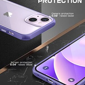 SUPCASE Unicorn Beetle Style Series Case for iPhone 14 / iPhone 13 6.1 Inch, Premium Hybrid Protective Slim Clear Case (Mauve)