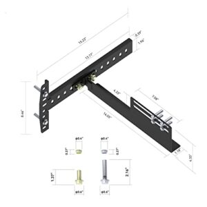 L300 Adjustable Base Headboard Brackets,Rock Solid Headboard Brackets for Adjustable Bed Base-Attach Any Headboard to Your L300 Adjustable Base,Headboard Adapter Kit for L300 Adjustable Bed