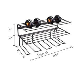 VLIZO Wall-mounted rack tool Multi-functional Rack rack garage storage rack iron drill charging station drill holder detachable Tool holder