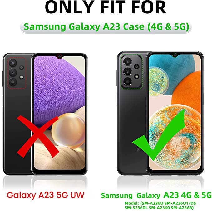 JXVM for Samsung Galaxy A23-5G Case: Dual Layer Silicone Slim Galaxy A23 4G Case - Full Protection Durable Shockproof Protective Cute Cell Phone Cover Black