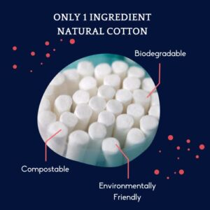 The Essentials Cotton Rolls Non-Sterile High Absorbent Cotton, Medium/Size 2, 2000 Rolls/Box