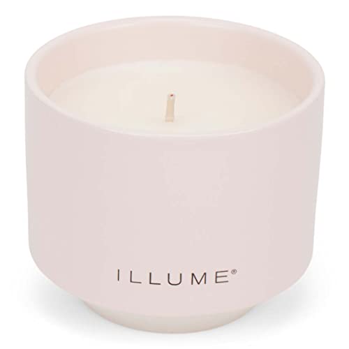 Illume Beautifully Done Essentials Coconut Milk Mango Matte Ceramic Scented Soy Candle