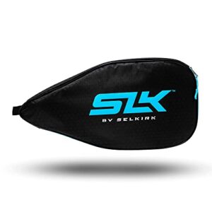 SLK by Selkirk Pickleball Paddle Case | Durable Material Pickleball Cover for Paddles | Fits all Pickleball Paddle Shapes and Sizes | Pickleball Accessories for Pickleball Equipment | Black & Blue