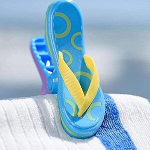 Beach Towel Clip, Bright Color Clothes Pegs, Animal Decorative Retaining Clip, Cute Towel Clamp, Plastic Towel Pin, Prevent Wind Clothespin(2pcs-B)