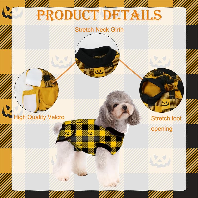 ZIMAOSHAN Surgery Recovery Suit for Dogs - Recovery Suit for Female Male Dog, Onesie for Small Medium Dogs，Substitute E-Collar & Cone