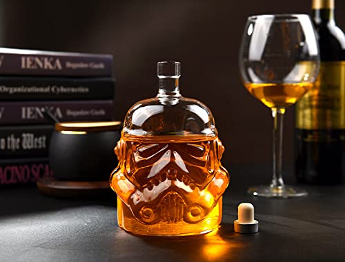 Tequila Whiskey Decanter ,Liquor Decanter, Marvel Gifts for Women or Man Gifts for Nerds