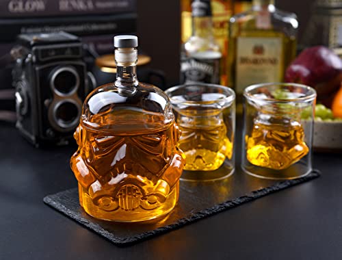 Tequila Whiskey Decanter ,Liquor Decanter, Marvel Gifts for Women or Man Gifts for Nerds