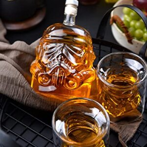 Tequila Whiskey Decanter ,Liquor Decanter, Marvel Gifts for Women or Man Gifts for Nerds