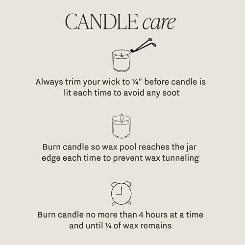 Sweet Water Decor Cozy Season Soy Candle | Woods, Warm Spice and Citrus Scented Candles for Home | 12oz Black Stoneware Jar, 60+ Hour Burn Time, Made in the USA