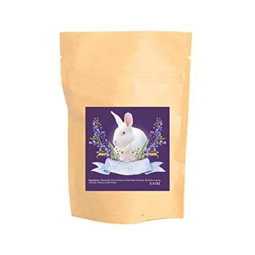 Small Pet Select - Belinda's Blend, a Natural Herbal Treat for Rabbits and Guinea Pigs, 2.5oz