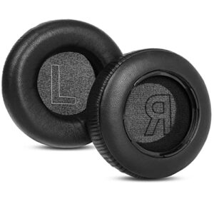 YunYiYi Sheepskin Leather Earpads Replacement Ear Cushions Compatible with Bang & Olufsen Beoplay H9 3rd Gen Wireless Headset (Not Compatible B&O Beoplay H9) Memory Foam Earmuffs Ear Cups (Black)