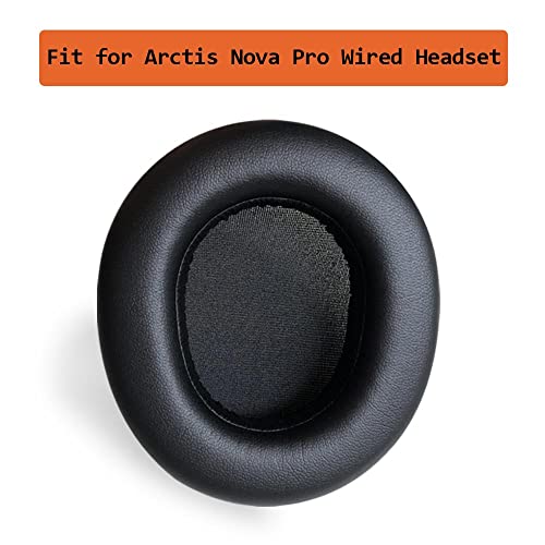 MQDITH Replacement Ear Pads Compatible with SteelSeries Arctis Nova Pro Wired Headset