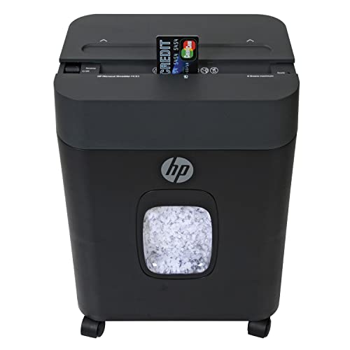 HP 91040W HP-MC83 8-Sheet Microcut Shredder