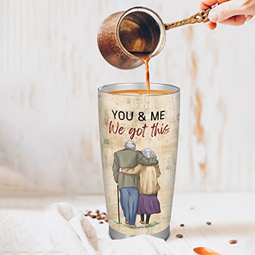 NANOOER Gifts for Wife,Anniversary Romantic Valentines Day Gifts for Her Wife from Husband,Birthday Mothers Day Thanksgiving Christmas Gifts for Wife, Ideas Stainless Steel Tumbler Wife Gifts, 20oz